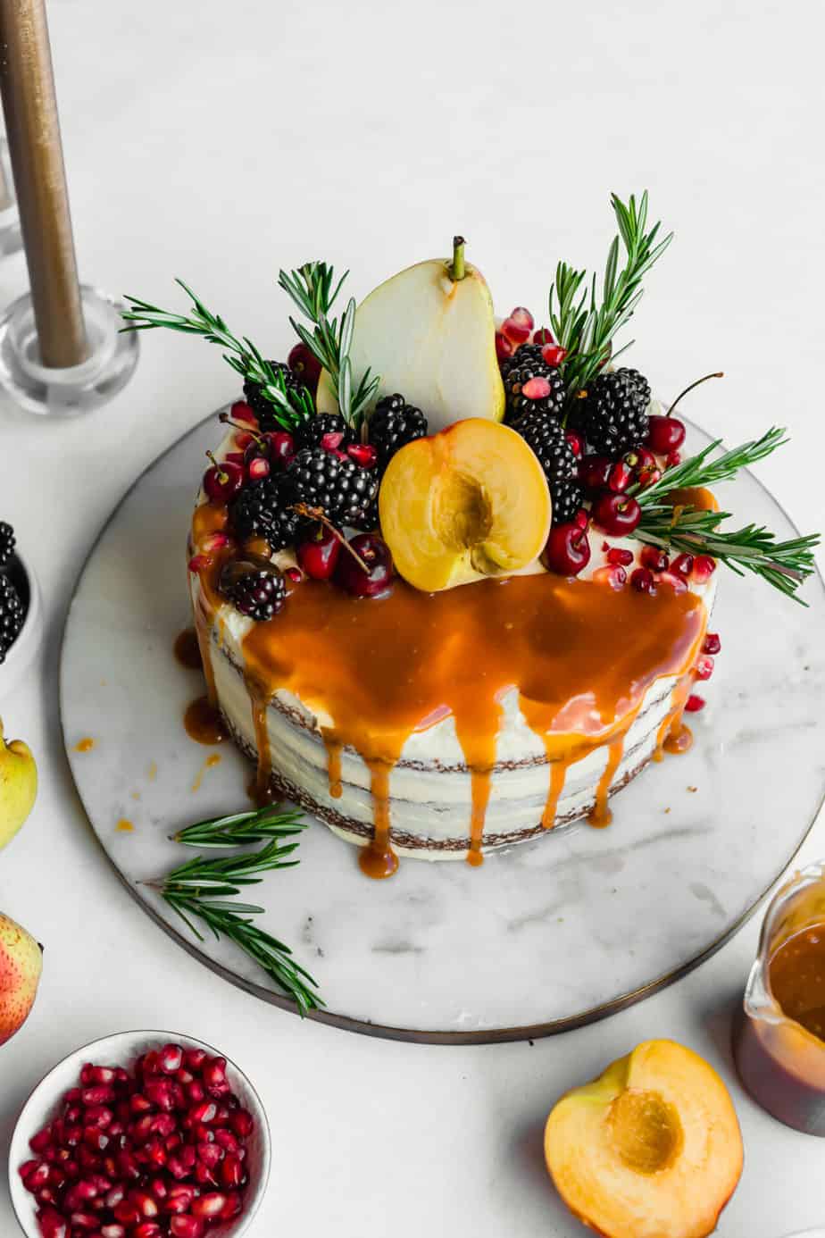 Maple Syrup Cake with Cream Cheese Frosting - Baking Ginger
