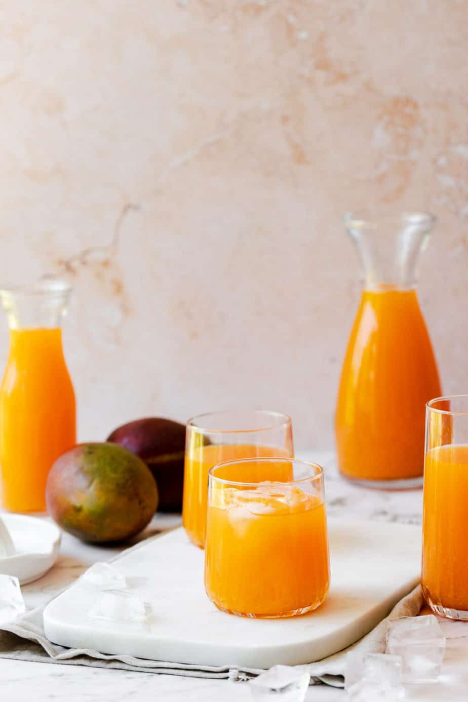 Homemade Mango Nectar - Baking Ginger