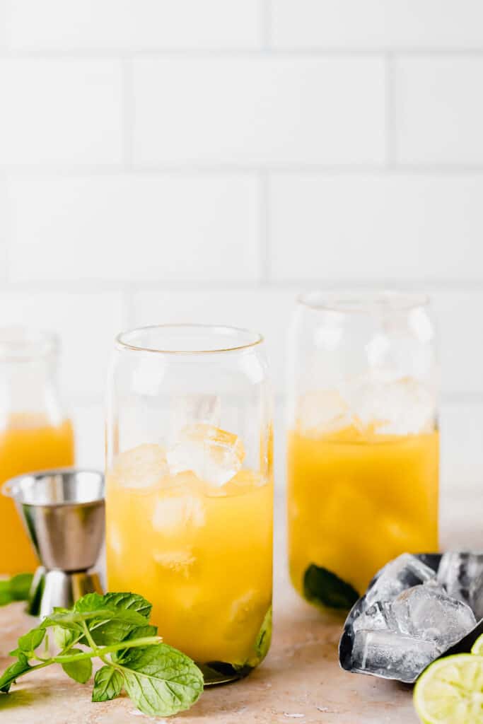 Homemade Mango Nectar - Baking Ginger